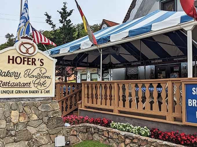 Hofer's serves authentic German baked goods that transport your taste buds across the Atlantic without the jet lag.