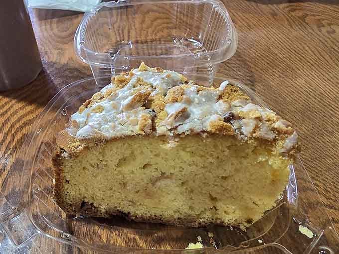 Homemade cake that's the perfect sweet ending to your gloriously messy barbecue adventure today.