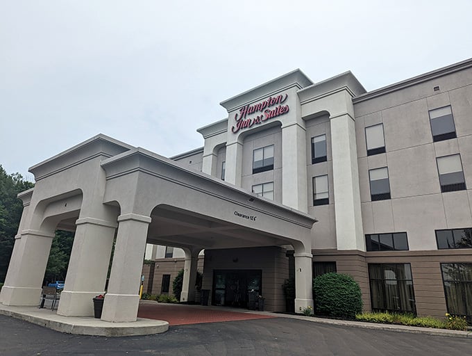 Hampton Inn offers reliable comfort for travelers who appreciate predictability after a day of delightful small-city surprises and discoveries.