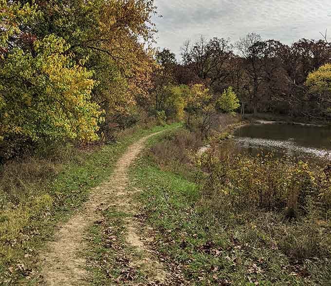 Trails wind along the water's edge, offering views that make every step absolutely worthwhile.