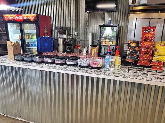 Grab a bite between treasure hunting sessions because shopping on an empty stomach leads to regrettable decisions.