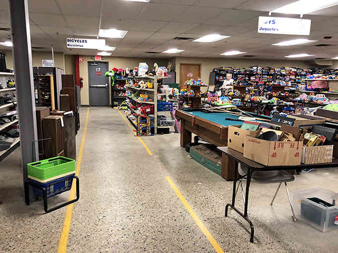 The toy section transforms childhood memories into affordable reality, where vintage games meet modern playthings at unbeatable prices.