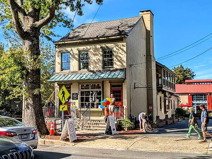 Quirky street art and colorful displays make every corner a discovery, proving small towns can be just as creative as any urban neighborhood.