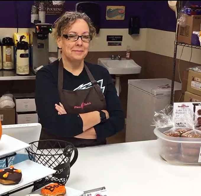The friendly faces behind the counter who wake up before dawn so you can have fresh donuts deserve sainthood.