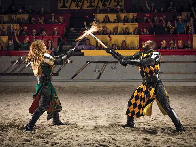 Sparks fly when swords clash in choreographed combat that's more thrilling than anything streaming on your couch tonight.