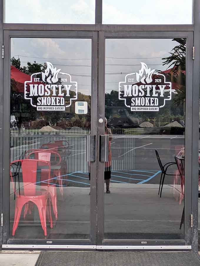 The entrance to your new favorite barbecue obsession, just waiting to welcome you in.