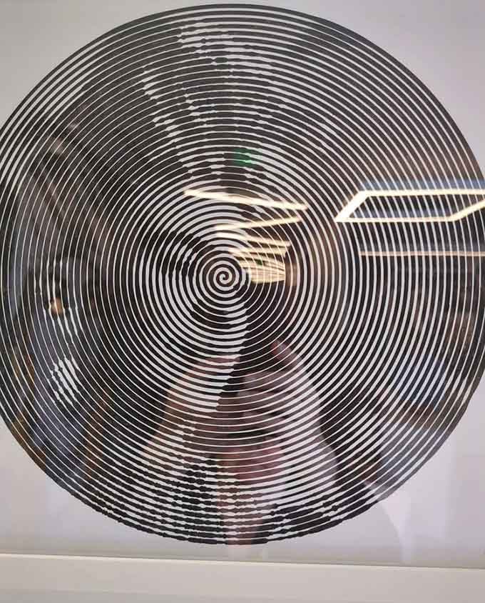 Stare at this spiral long enough and you'll swear it's moving, even though it's definitely, probably, maybe not.