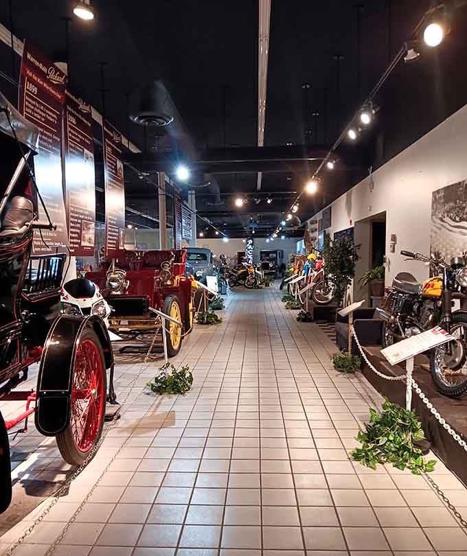 The museum's thoughtful displays tell stories of innovation that changed American manufacturing forever.