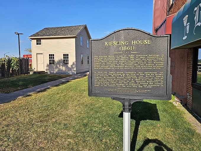 The Kiesling House stands as a humble reminder of New Ulm's immigrant roots and resilience.