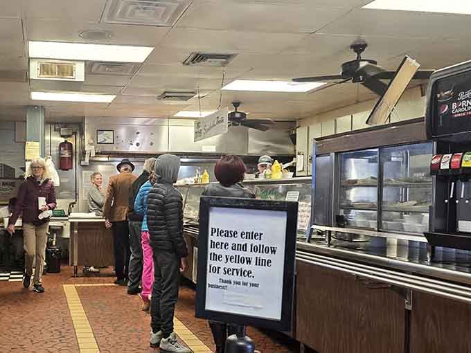 The ordering counter where dreams are made and sandwich specifications are taken more seriously than wedding vows.