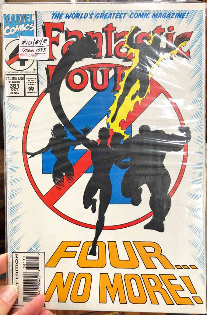 That Fantastic Four comic proves superheroes have always been worth collecting, especially in mint condition like this.