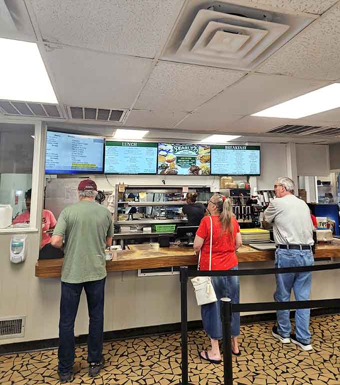 The ordering counter where dreams come true and portion sizes defy the laws of physics.