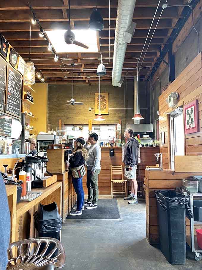 The ordering counter where dreams come true and waistbands prepare to meet their greatest challenge yet today.