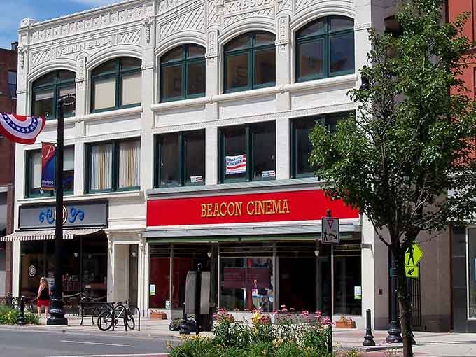 Beacon Cinema brings first-run movies to downtown Pittsfield in a beautifully restored space that beats any multiplex.