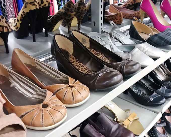 From practical flats to statement heels, this shoe selection could outfit Cinderella and her entire extended family.