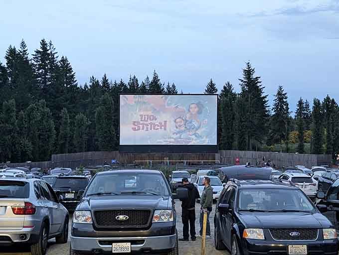 When the projector fires up and the magic begins, every car becomes a private screening room.