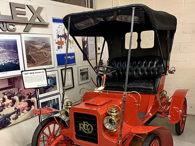 This 1907 REO proves that even before Henry Ford's assembly line, Americans knew how to build with serious flair.