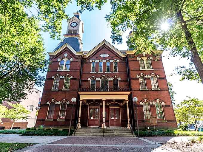The Wicomico County Courthouse stands proud, a Victorian masterpiece that makes jury duty almost seem worth attending.