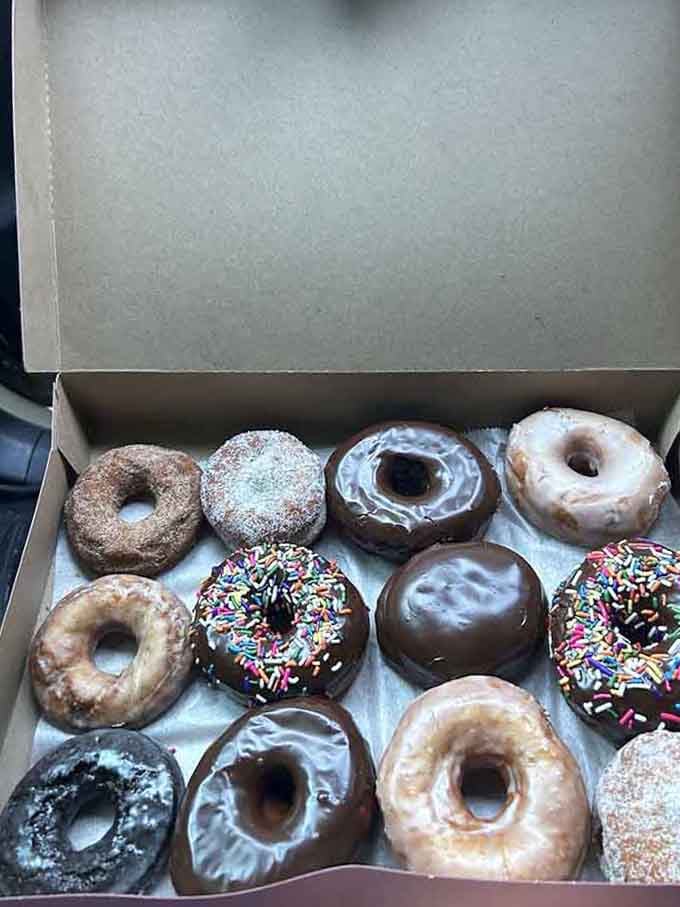 A dozen mixed donuts in a box is basically a choose-your-own-adventure story with a happy ending.