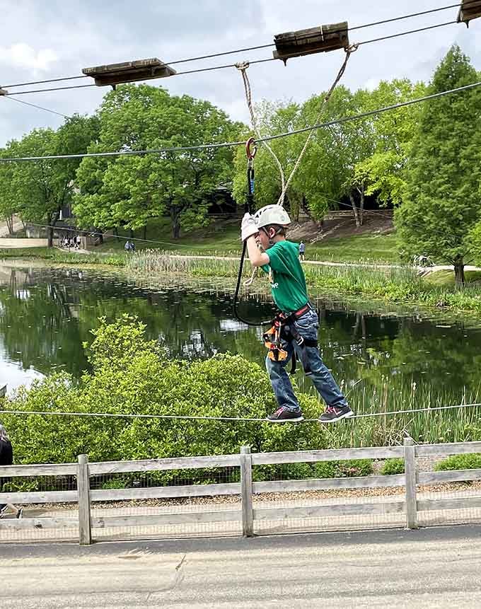 Young adventurers proving that age is just a number when it comes to channeling your inner daredevil spirit.