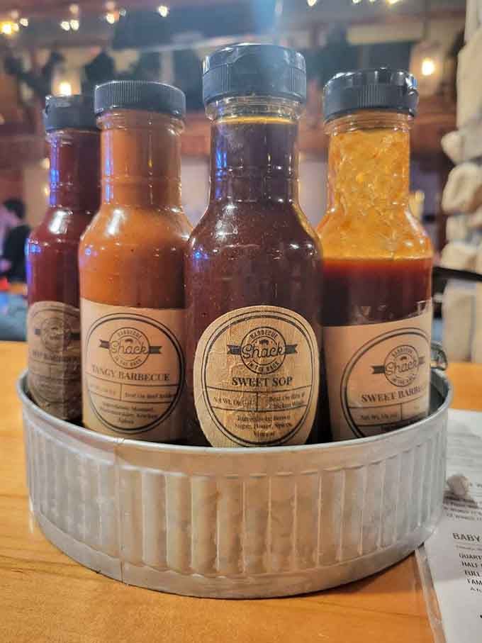 House-made sauces ranging from tangy to sweet mean everyone finds their perfect barbecue soulmate here.
