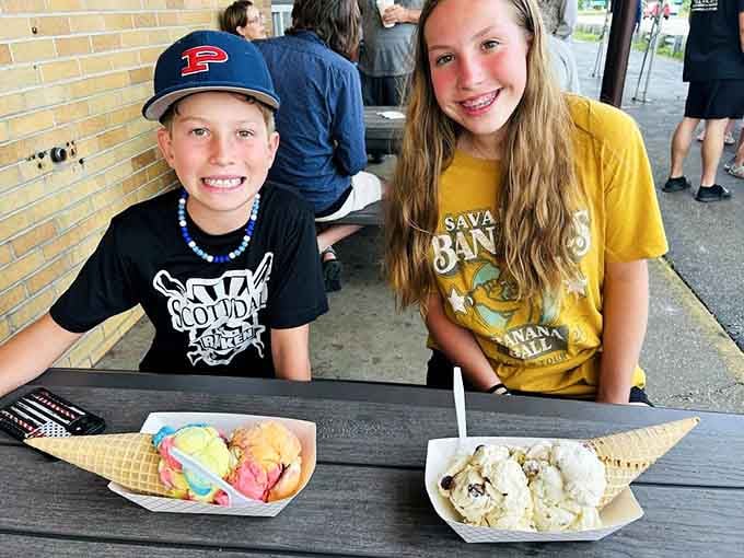 Young faces, big smiles, and colorful cones create the kind of memories that last way longer than the ice cream.