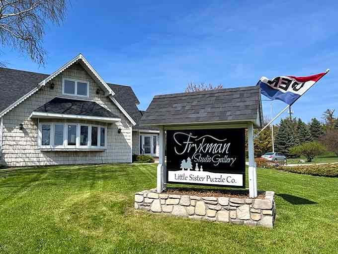 Frykman Studio Gallery welcomes art lovers into a charming space where Door County's creative spirit comes alive on canvas.