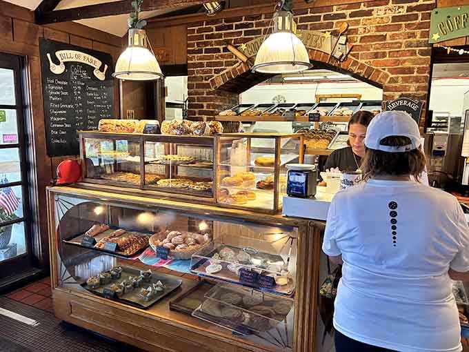 Behind that bakery counter lies the source of those intoxicating aromas that drew you in from the parking lot.