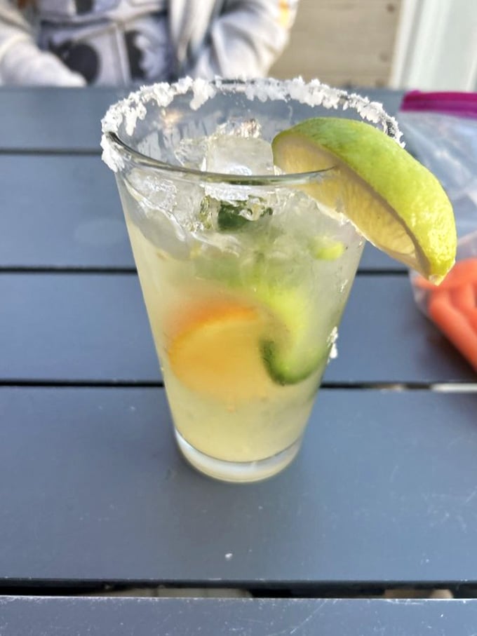 A perfectly salted margarita with fresh lime tastes like vacation in a glass, even on a random Tuesday.