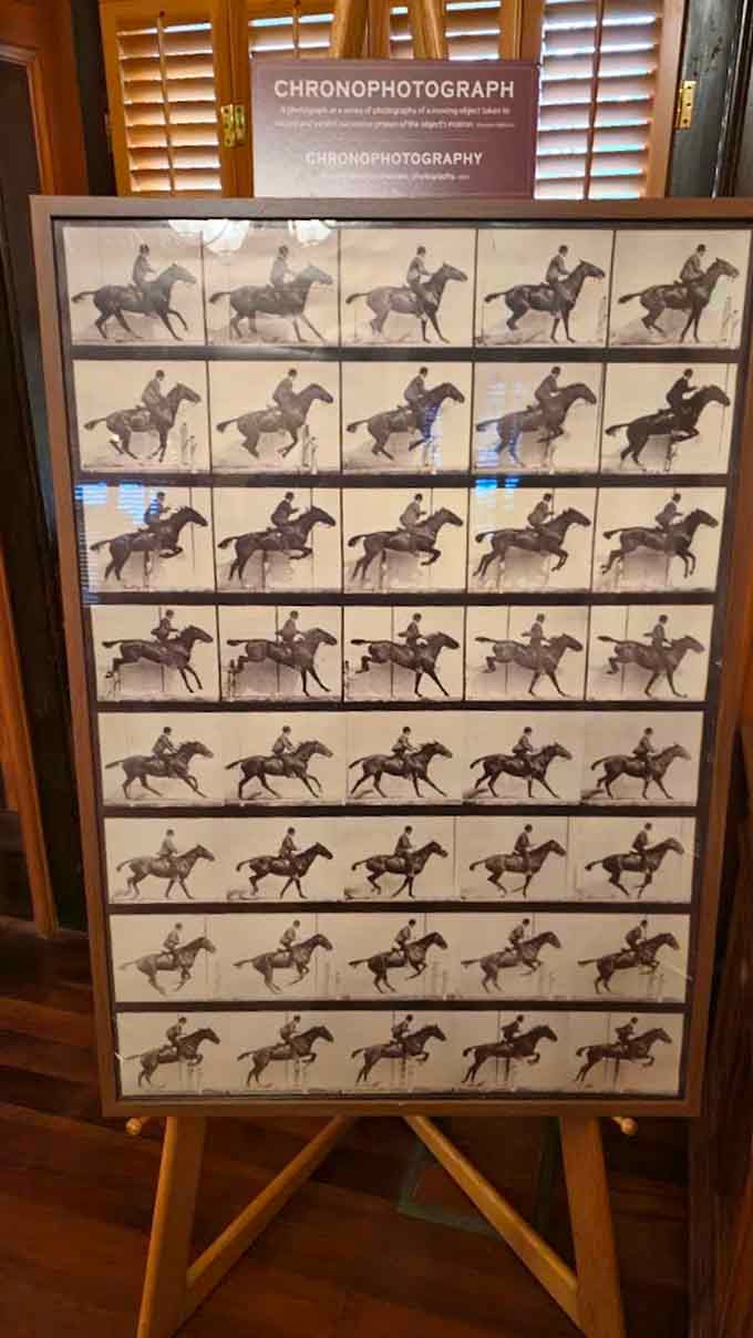 Early motion photography on display shows how innovation and history intersected right here in Sacramento's heart.