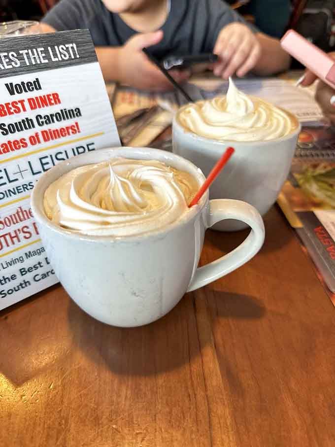 Cappuccino art so pretty you'll feel guilty drinking it, but you'll do it anyway.
