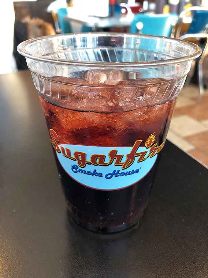 Even the branded cups show attention to detail&mdash;because presentation matters, even when you're just drinking sweet tea.