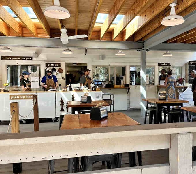 The friendly staff welcomes everyone to slow down and savor something truly special together.