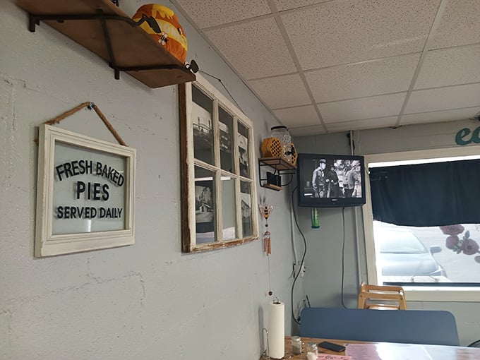 That "Fresh Baked Pies Served Daily" sign isn't just decoration, it's a delicious promise worth keeping.