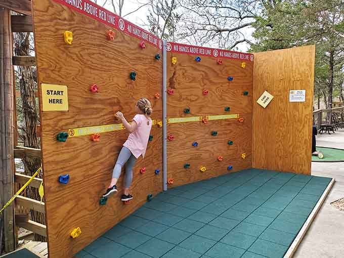 Surface adventures for kids who need to burn energy before appreciating the underground marvels awaiting them.