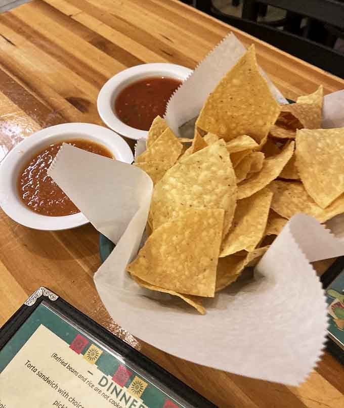Chips and salsa: the opening act that's so good you almost forget there's a main event coming soon.
