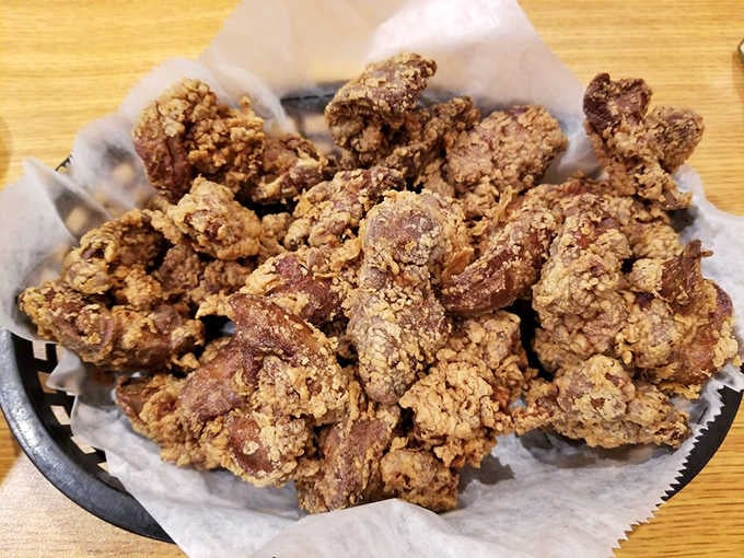 Those golden chicken livers are the kind of Southern delicacy that separates the adventurous eaters from the timid ones.