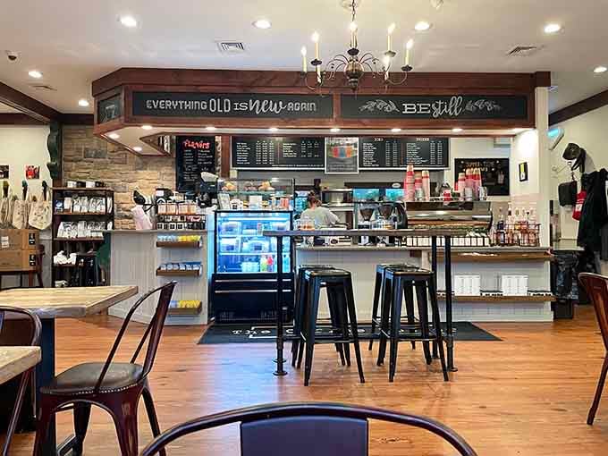 The counter where magic happens, transforming beans and flour into the fuel that powers your entire day forward.