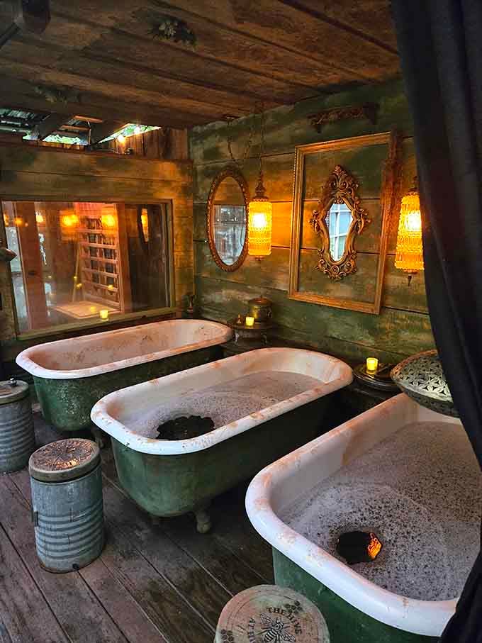 Three soaking tubs mean you can customize your contrast therapy experience exactly how you want.