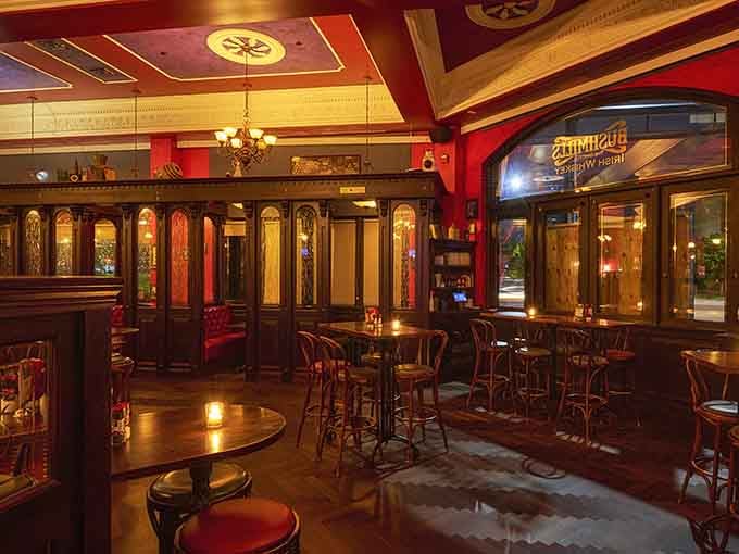 The patio seating offers fresh air and people-watching, because sometimes the best entertainment comes with your meal.