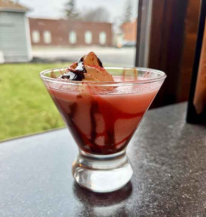 This martini looks like it could solve all your problems, or at least make dinner even better.