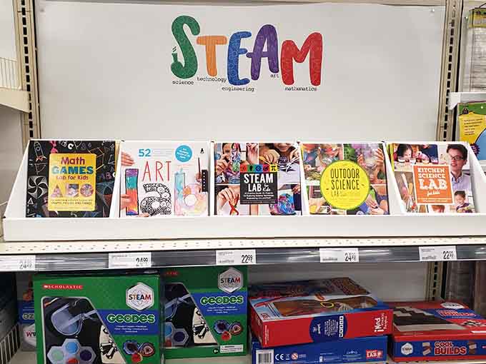 Educational materials reminding us that learning happened long before tablets meant anything other than stone or aspirin.