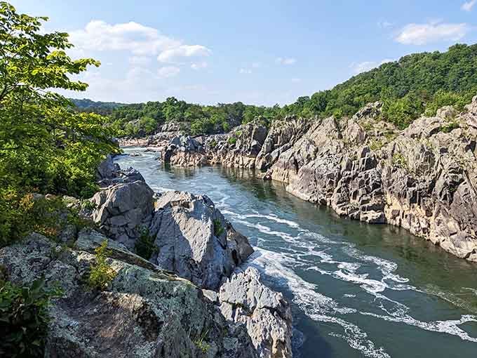 Great Falls' Mather Gorge shows the natural wonders that await after you pass those welcoming roadside markers.