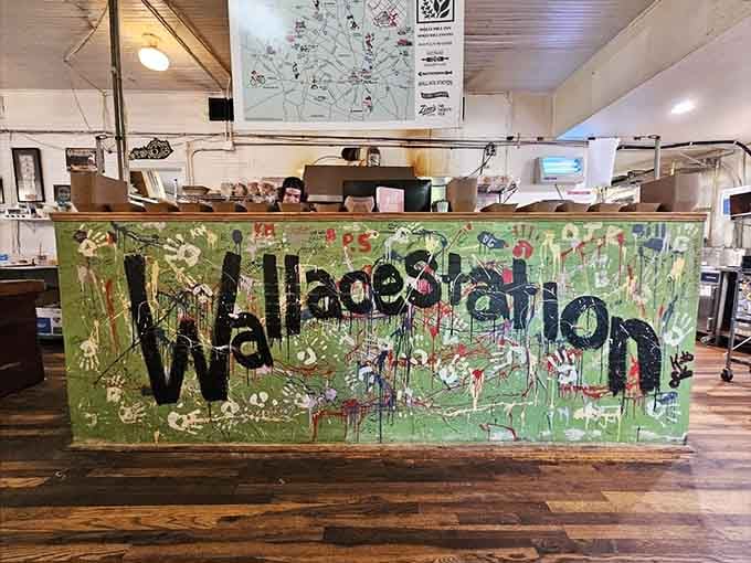 That weathered counter has seen thousands of sandwiches pass by, each one made with the same care and attention.