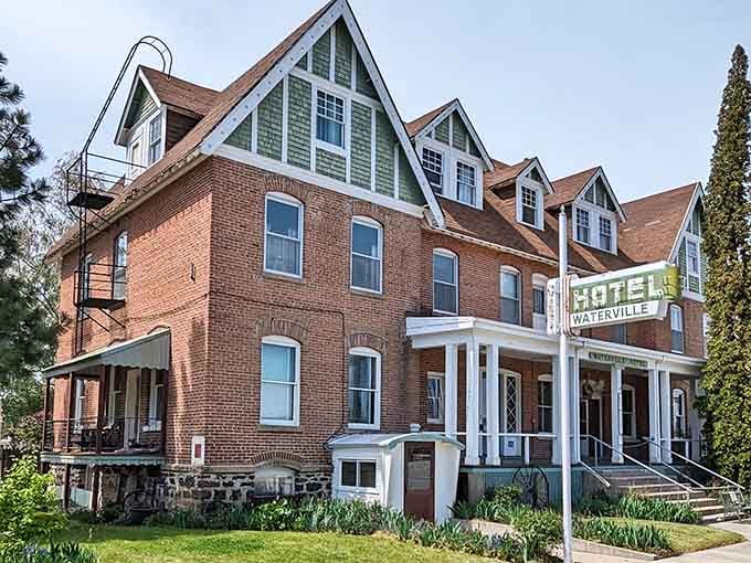 The historic hotel stands as proof that they really don't build them like this anymore, literally.