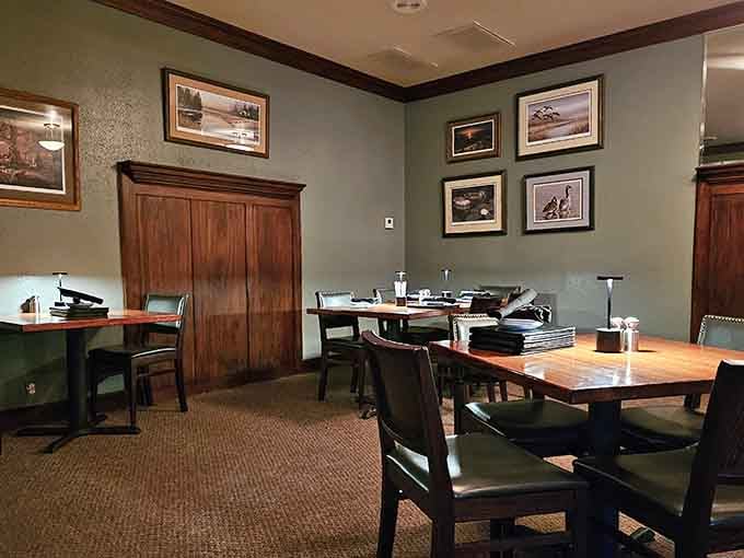 Multiple dining spaces mean you can find your perfect spot, whether you prefer intimate or lively.