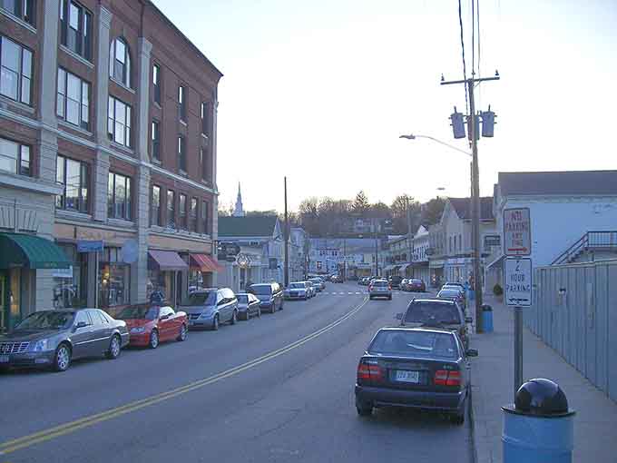 Groton's main street slopes gently through town where everyday life unfolds at a comfortable pace your budget can handle.