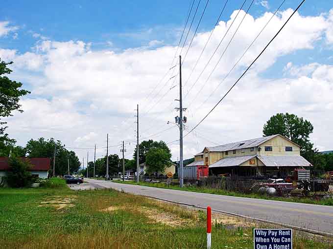 That "Why Pay Rent" sign speaks truth&mdash;affordable living means your retirement savings can actually last through your golden years.