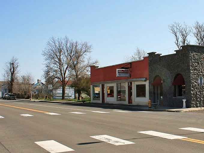 Corner storefronts with arched windows showcase architectural details that modern strip malls forgot how to build decades ago.