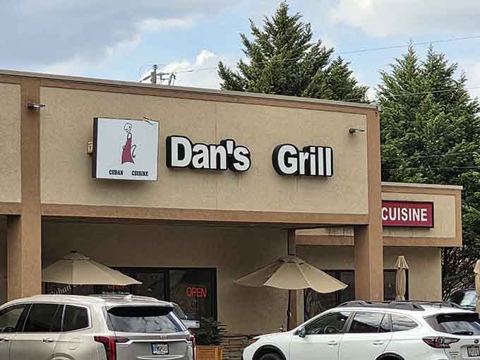 The straightforward signage announces a place where Cuban traditions meet North Georgia hospitality with delicious results.